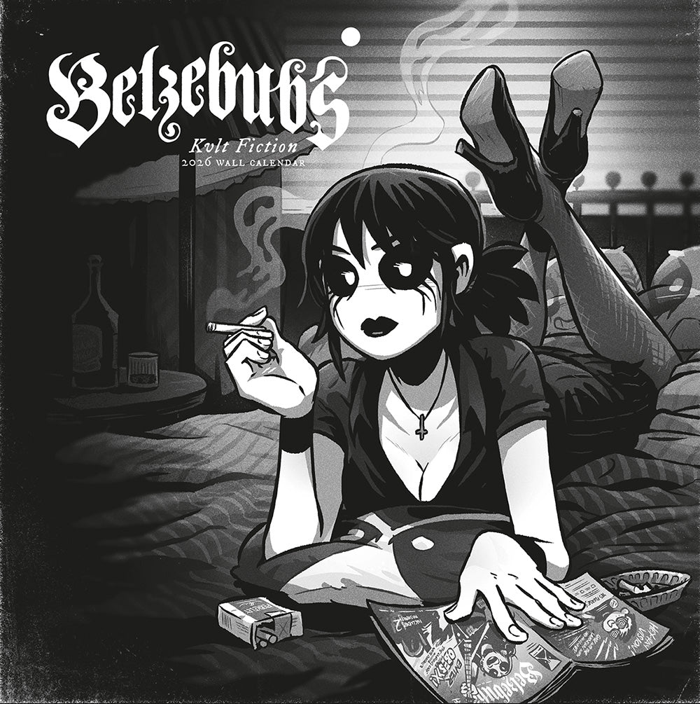 Belzebubs, Kvlt Fiction – 2026 Seinäkalenteri, pieni – Backstage Rock Shop