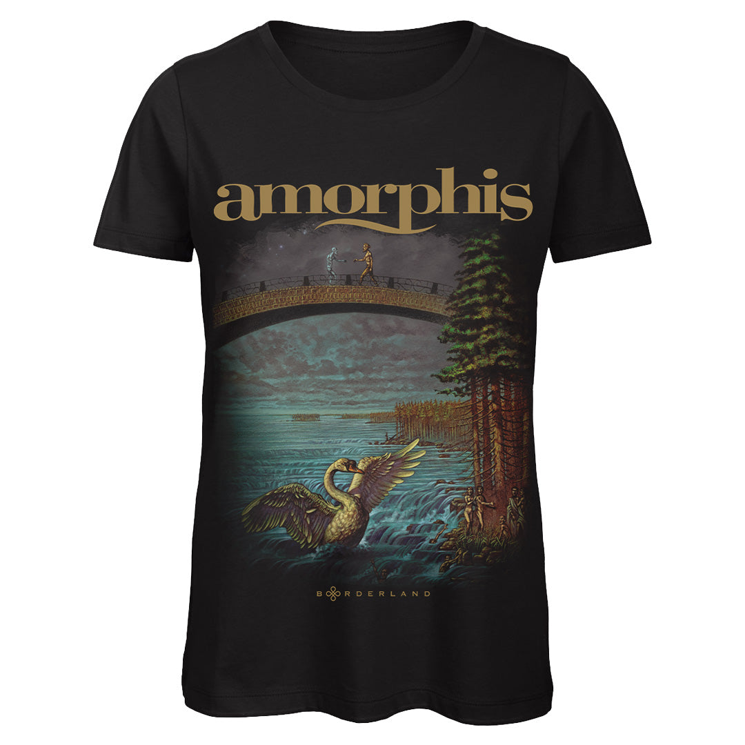 Amorphis, Borderland, Women's T-Shirt – Backstage Rock Shop
