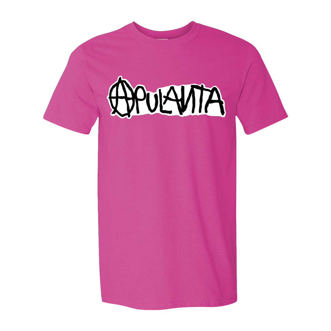 Apulanta, Logo, Pinkki T-paita – Backstage Rock Shop