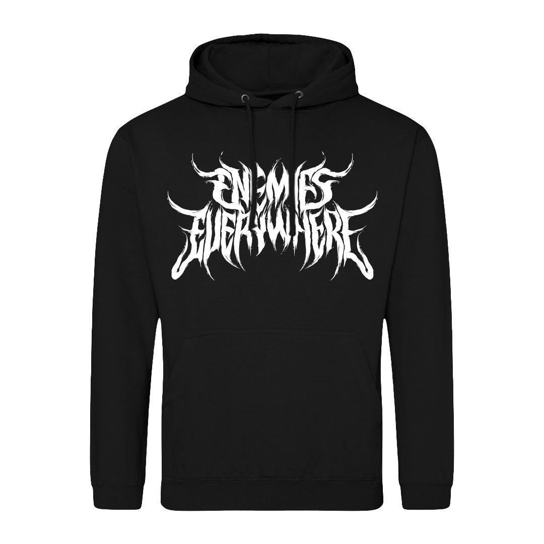 Enemies Everywhere, Logo, Hoodie – Backstage Rock Shop