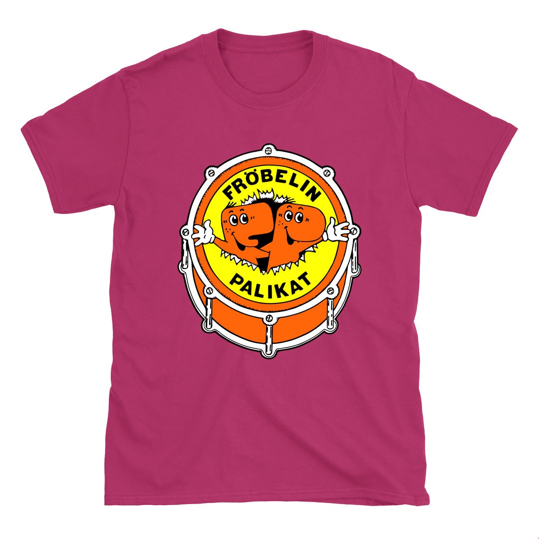 Fröbelin Palikat, Rumpu, Fuchsia T-Shirt – Backstage Rock Shop
