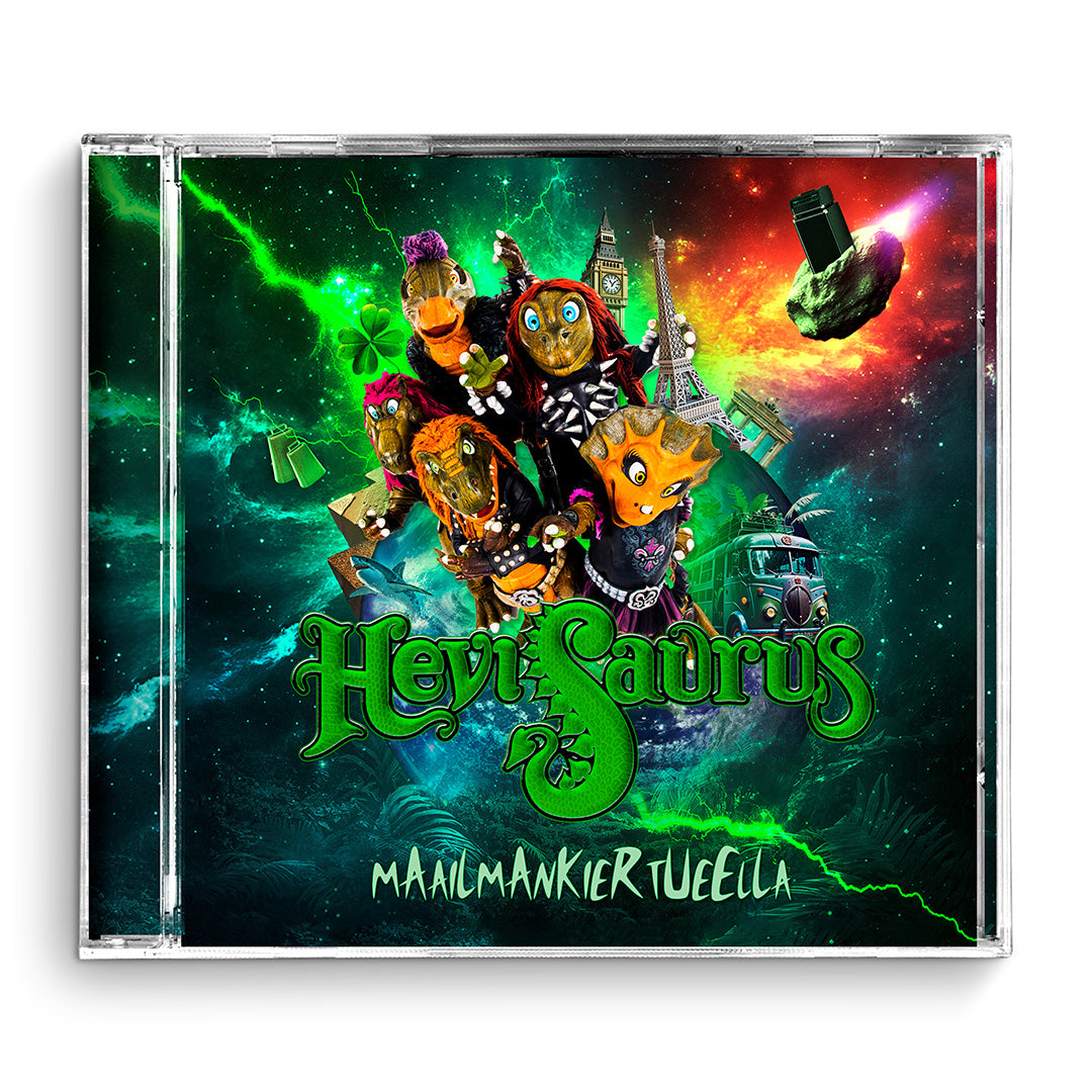 Hevisaurus, Maailmankiertueella, CD – Backstage Rock Shop