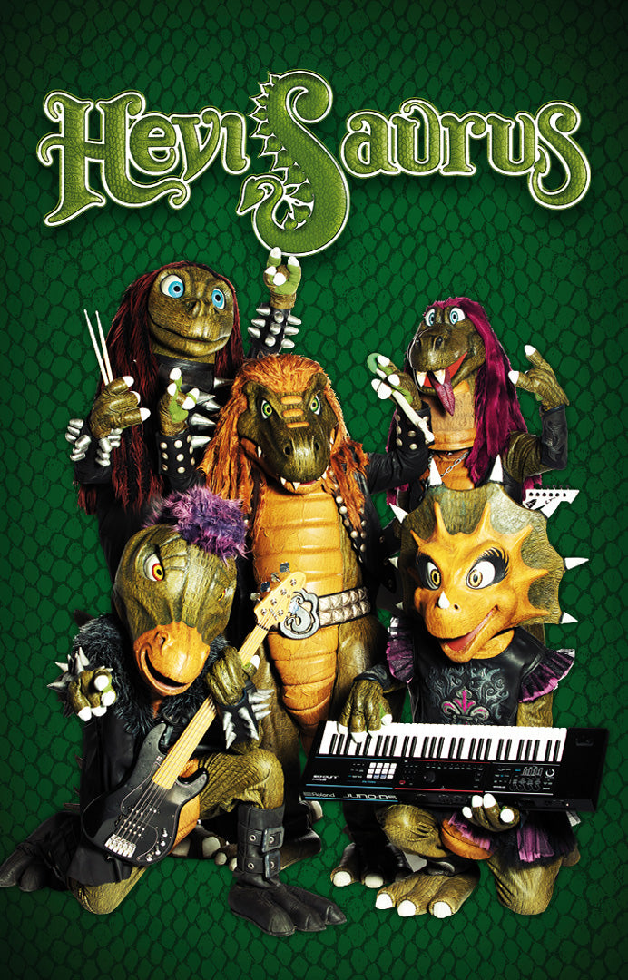 Hevisaurus, Rectangular Magnet – Backstage Rock Shop