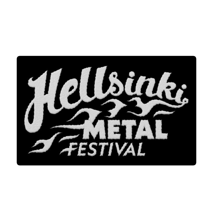 Hellsinki Metal Festival, Logo, Patch – Backstage Rock Shop