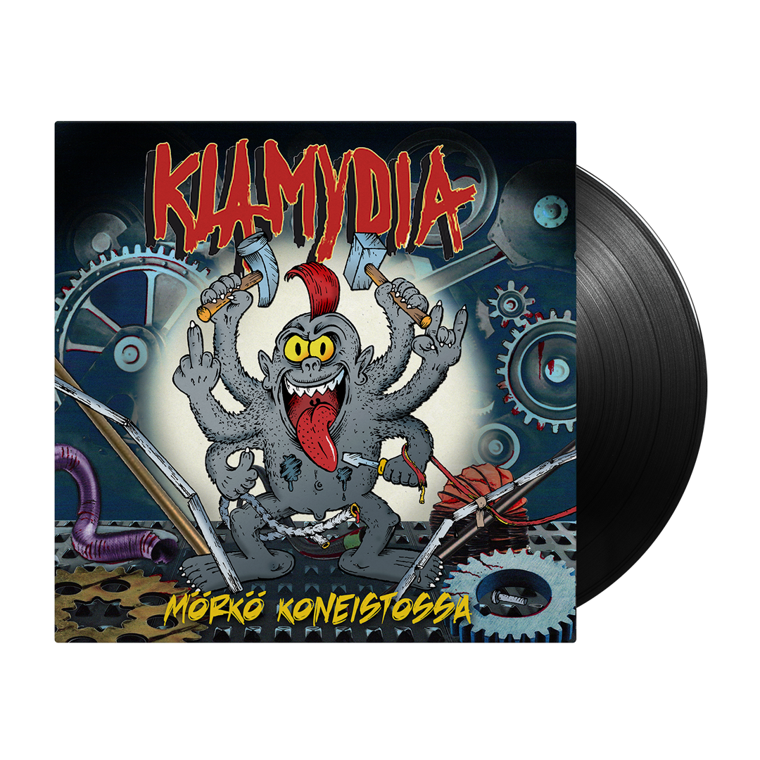 Klamydia, Mörkö Koneistossa, Black Vinyl – Backstage Rock Shop