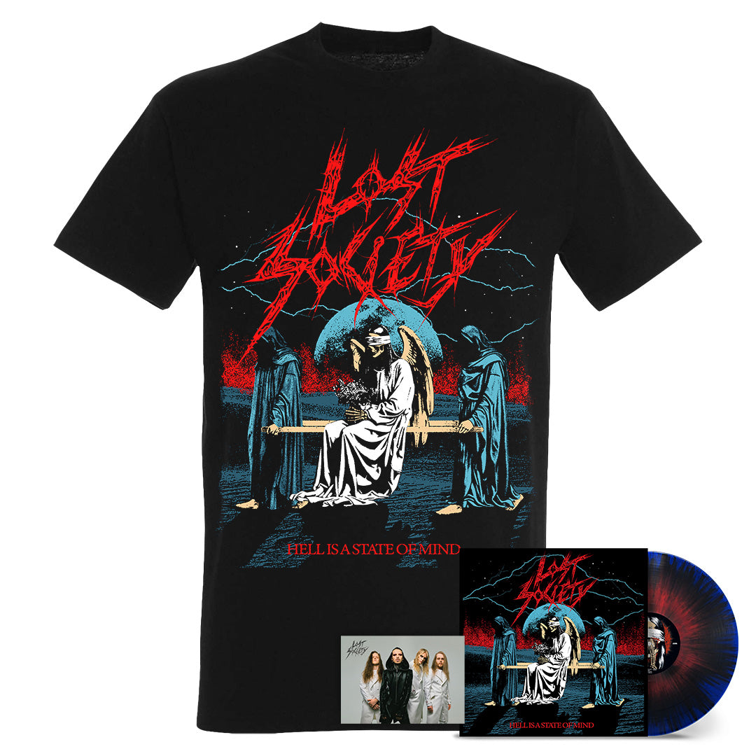 Lost Society, Hell Is A State Of Mind, Vinyl + T-Shirt + Signed Card ...
