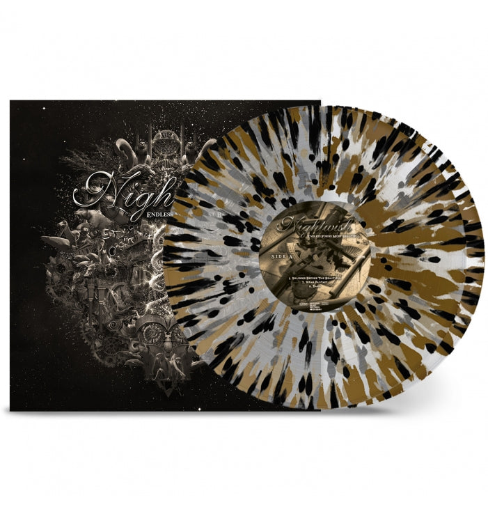 Nightwish, Endless Forms Most Beautiful, Clear Gold Black Splatter 2LP ...