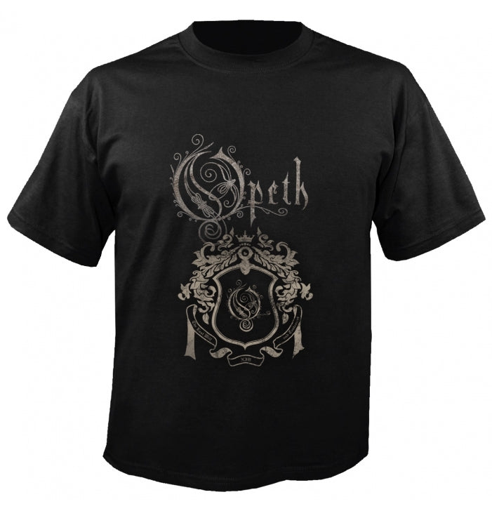 Opeth, The Last Will And Testament Crest, T-Shirt – Backstage Rock Shop