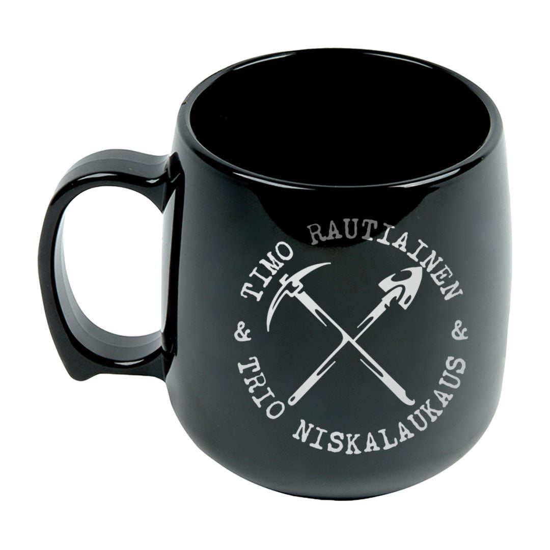 Timo Rautiainen & Trio Niskalaukaus, Logo, Mug – Backstage Rock Shop