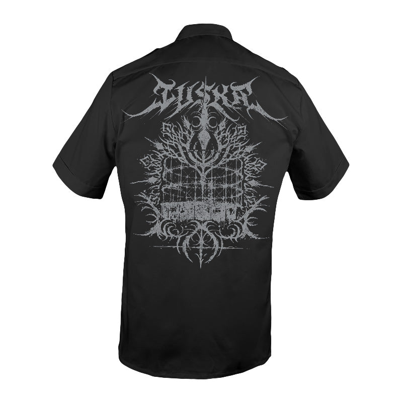 Tuska, Metalcore Logo / Gasometer Silver, Worker Shirt – Backstage Rock ...
