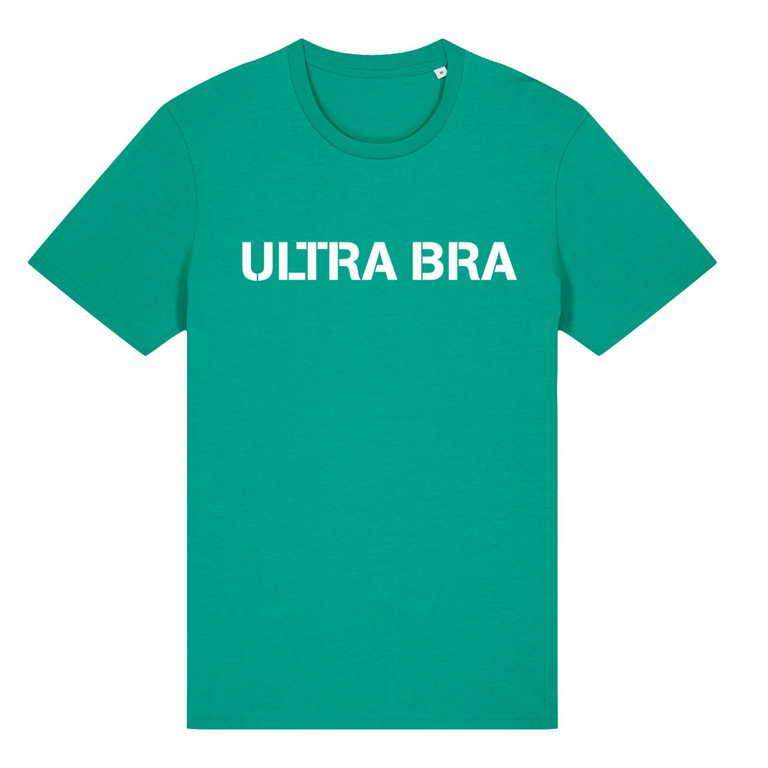 Ultra Bra, Logo, Green T-Shirt – Backstage Rock Shop