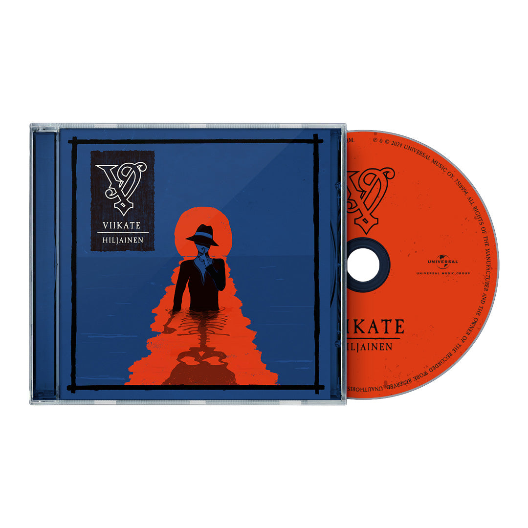 Viikate, Hiljainen, Jewel Case CD – Backstage Rock Shop