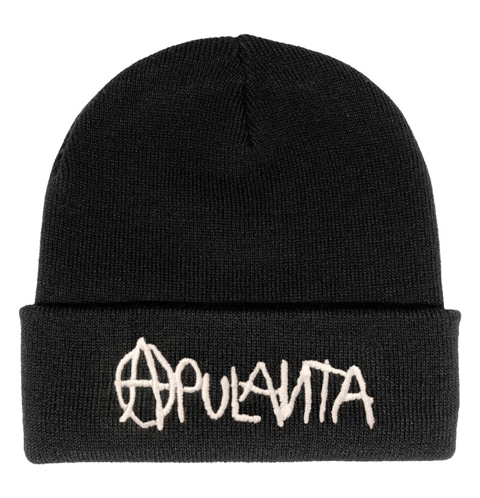 Apulanta Logo, Cuffed Beanie – Backstage Rock Shop