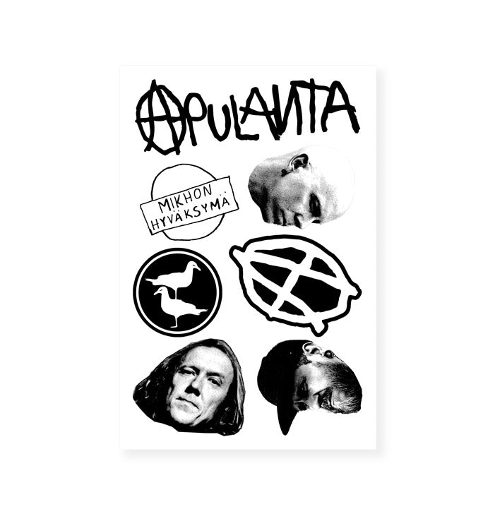 Apulanta, Sticker Set – Backstage Rock Shop