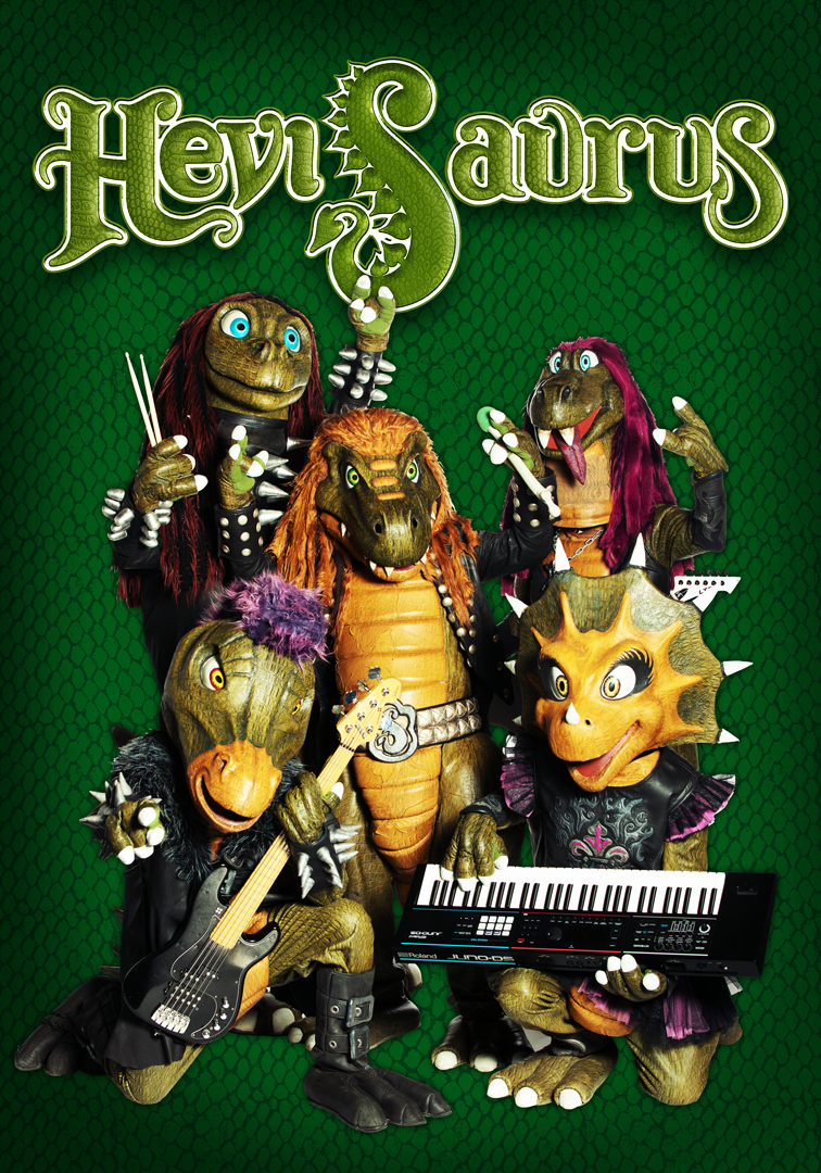 Hevisaurus, Textile Flag – Backstage Rock Shop