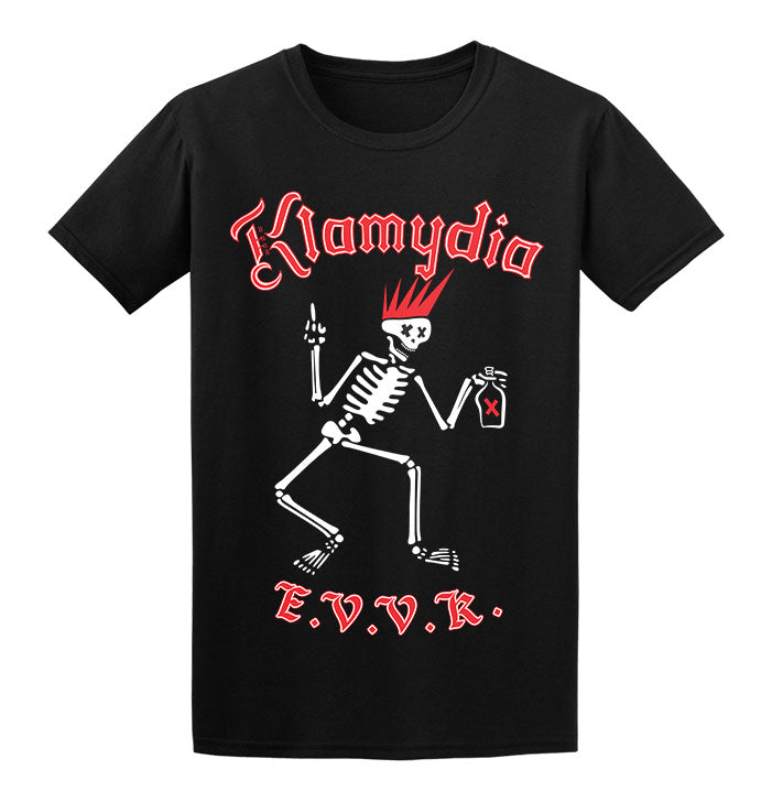 Klamydia, E.V.V.K., T-Shirt – Backstage Rock Shop