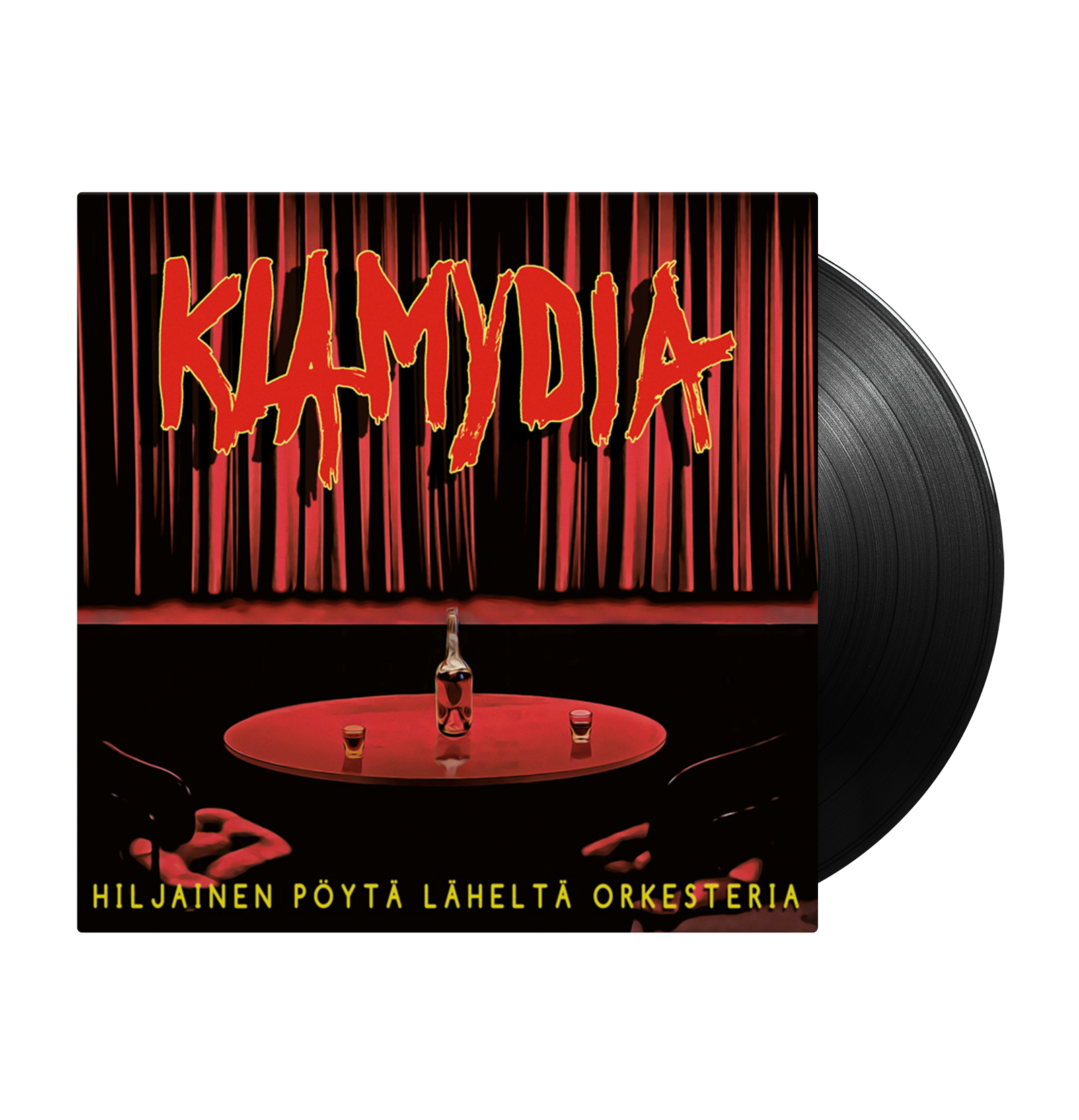 Klamydia, Hiljainen Pöytä Läheltä Orkesteria, Black Vinyl – Backstage ...