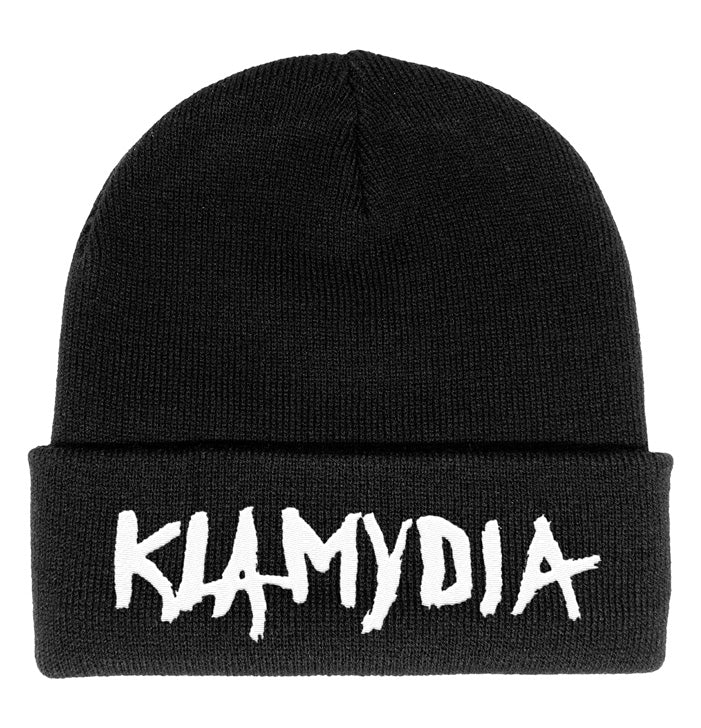 Klamydia, Logo, Cuffed Beanie – Backstage Rock Shop
