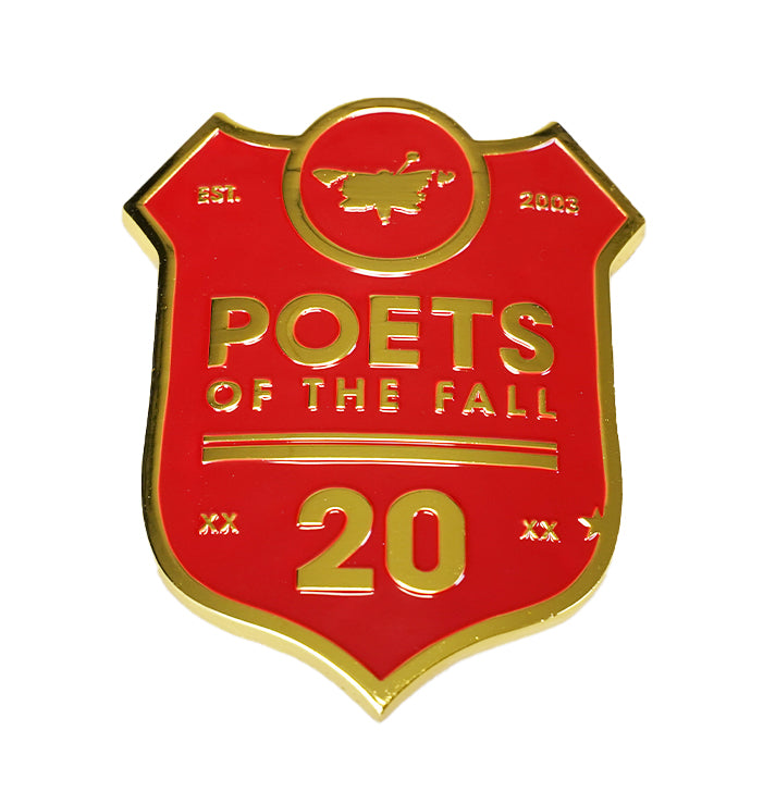 Poets of the Fall, 20th Anniversary, Badge – Backstage Rock Shop