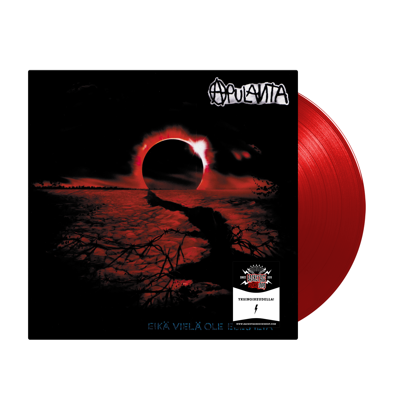 Apulanta, Eikä Vielä Ole Edes Ilta, Ltd Numbered Red Vinyl – Backstage ...